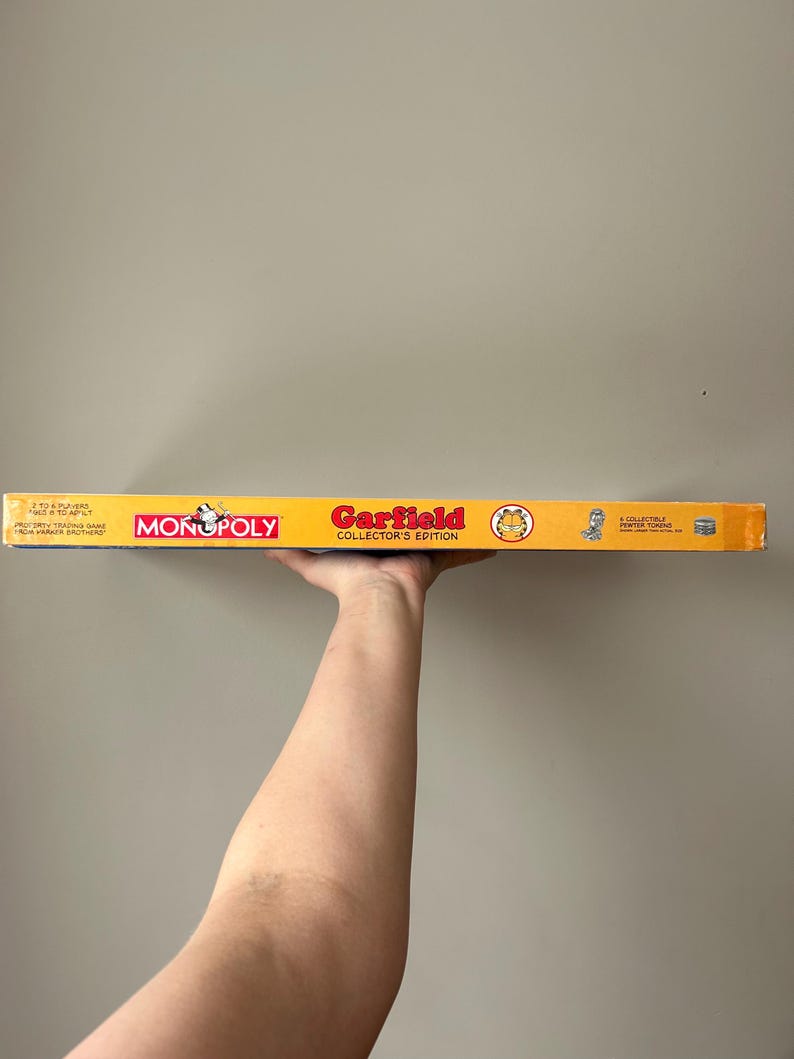 Garfield Monopoly 25th Anniversary Collector's Edition, Jim Davis ...