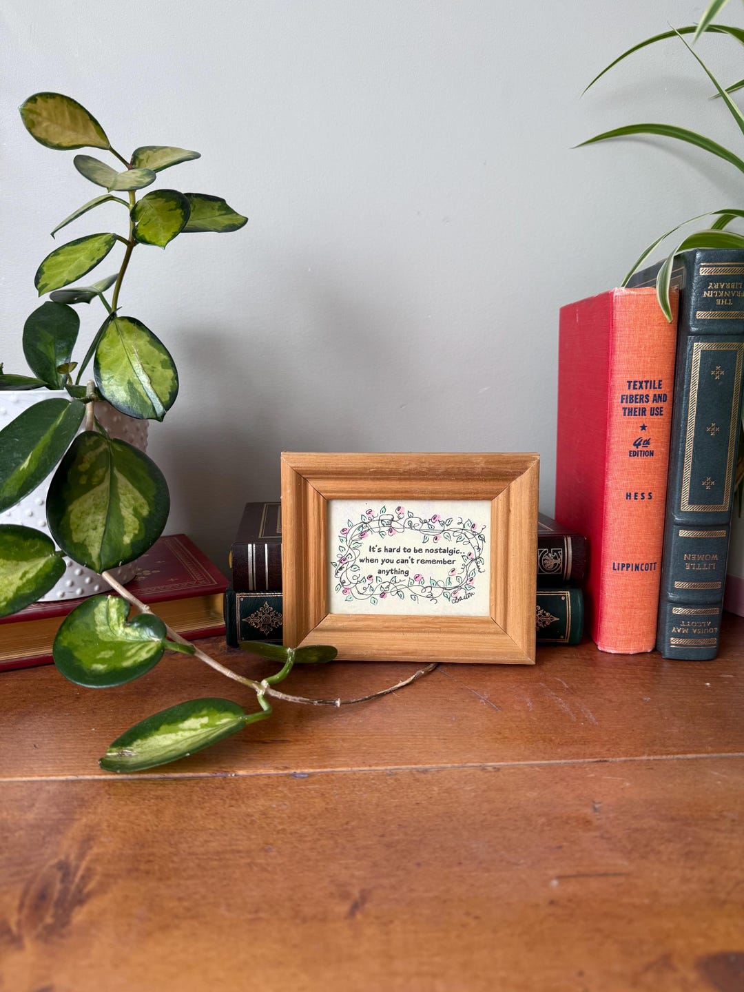 Vintage Mid Century Modern C Barton Framed Watercolor Art Print - US01 ...