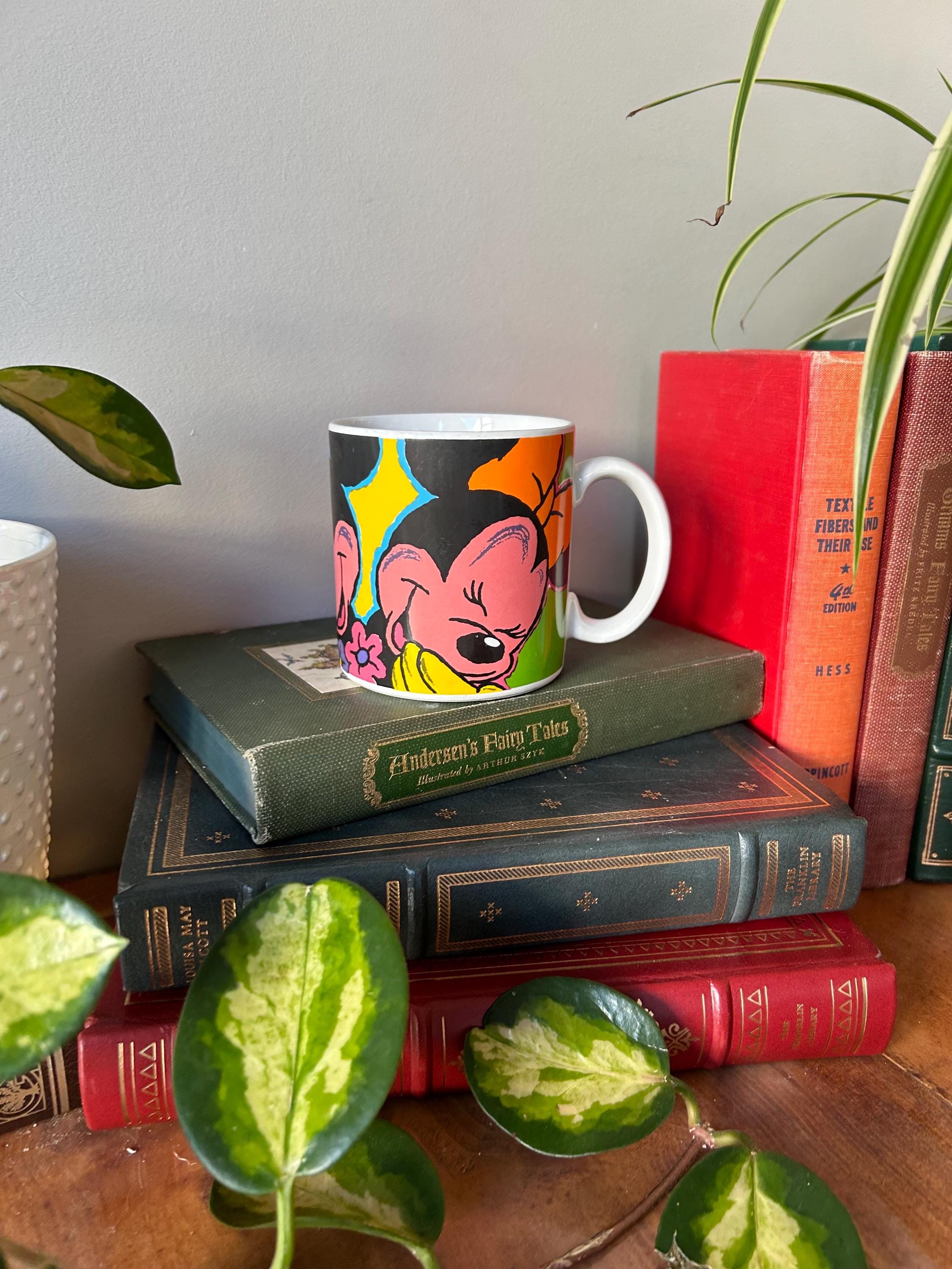 Vintage 1986 Walt Disney World Mickey and Minnie Mouse Pop Art / Colour ...