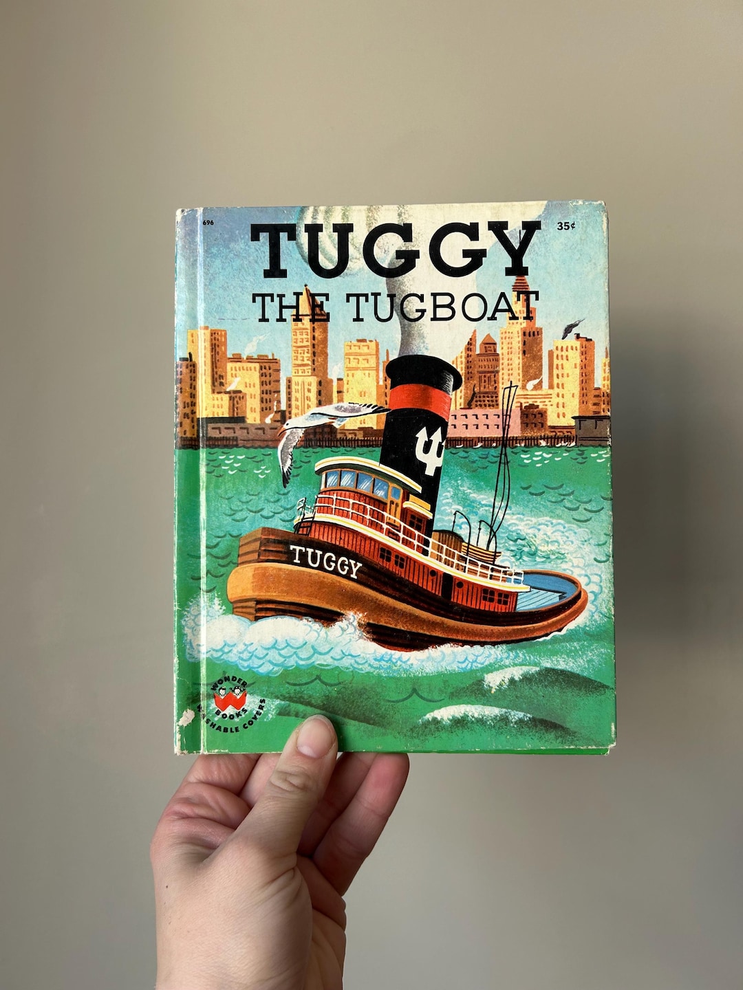 Vintage 1958 Children's Book "tuggy the Tugboat" by Jean Horton Berg ...