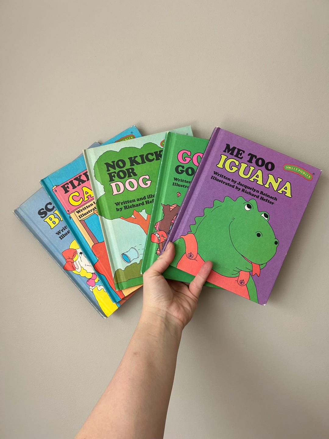 Vintage Sweet Pickles Children's Hardcover Books Richard Hefter ...