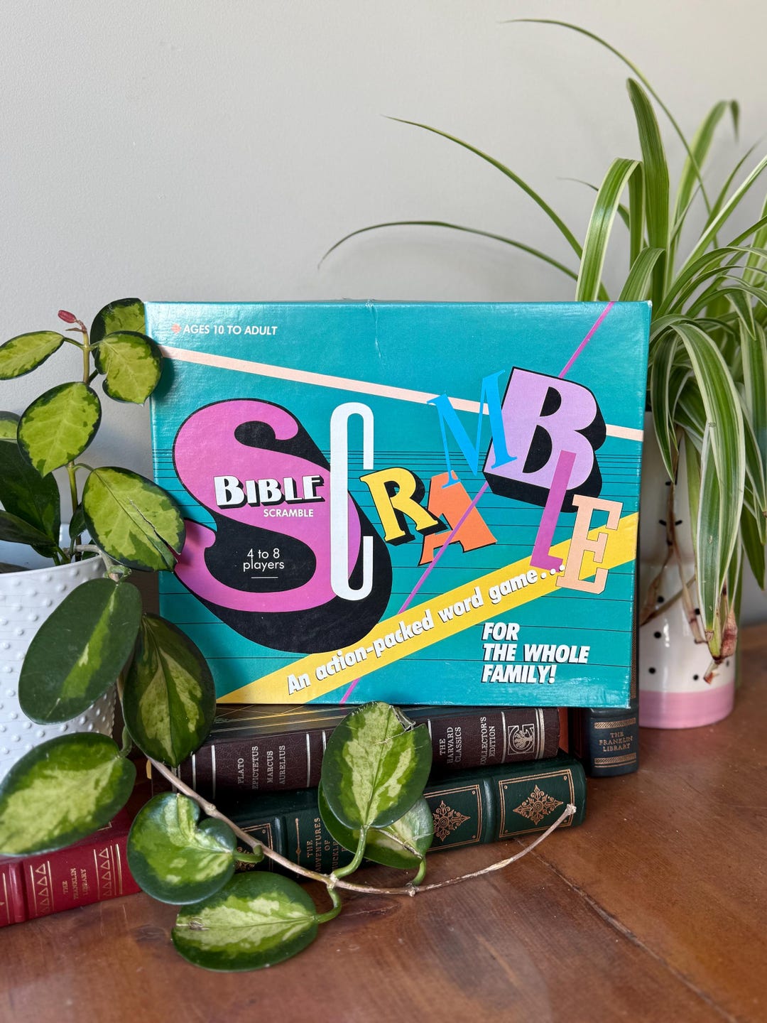Rare Vintage 1980s/90s Bible Scramble Family Trivia Board Game: "an ...