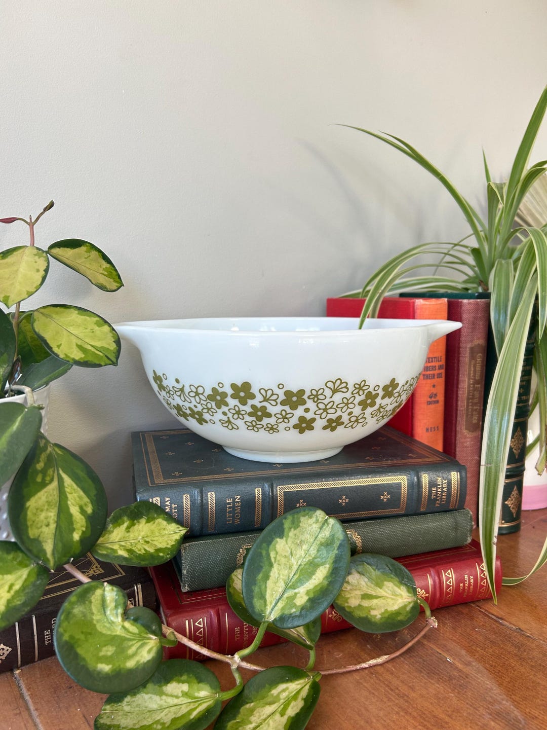 Pyrex Spring Blossom 443 Cinderella Bowl, 2.5 Liter Crazy Daisy Print ...