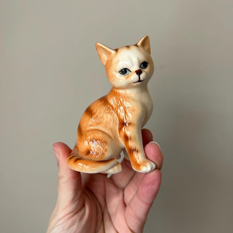 Cat Porcelain - Etsy