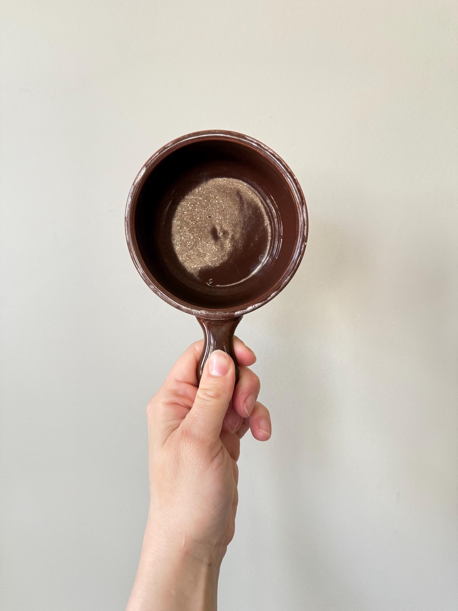 Vintage Brown Drip Glaze Soup Bowls With Handles – Set of Two, Made in ...