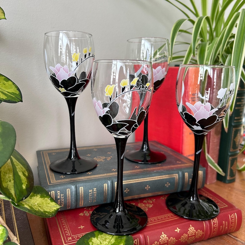 Art Deco Glasses Etsy