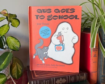 Gus Goes to School by Jane Thayer Hardcover 1982 - Etsy