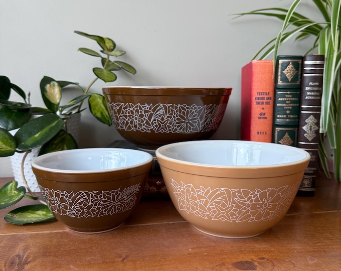 1950’s Pyrex Primary Color Mixing Bowl Nesting Bowl Set Full 4 Piece ...