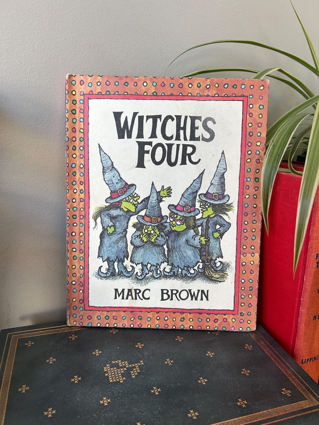 Vintage Hardcover Children's Book, 1980 "witches Four" by Marc Brown ...