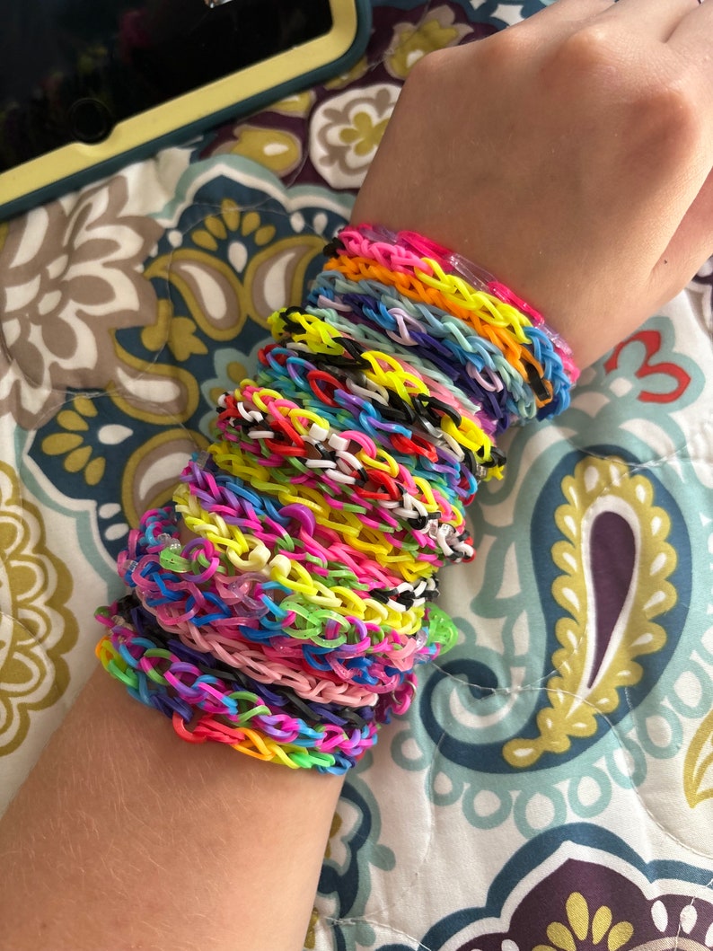 Rubber Band Bracelet - Etsy