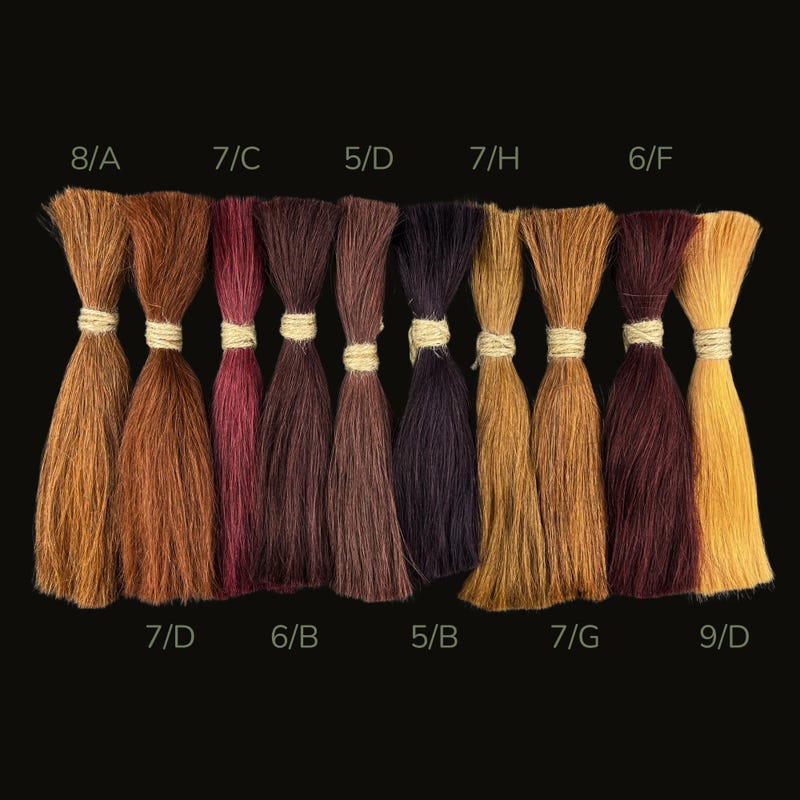 Red Hair Extensions - Etsy