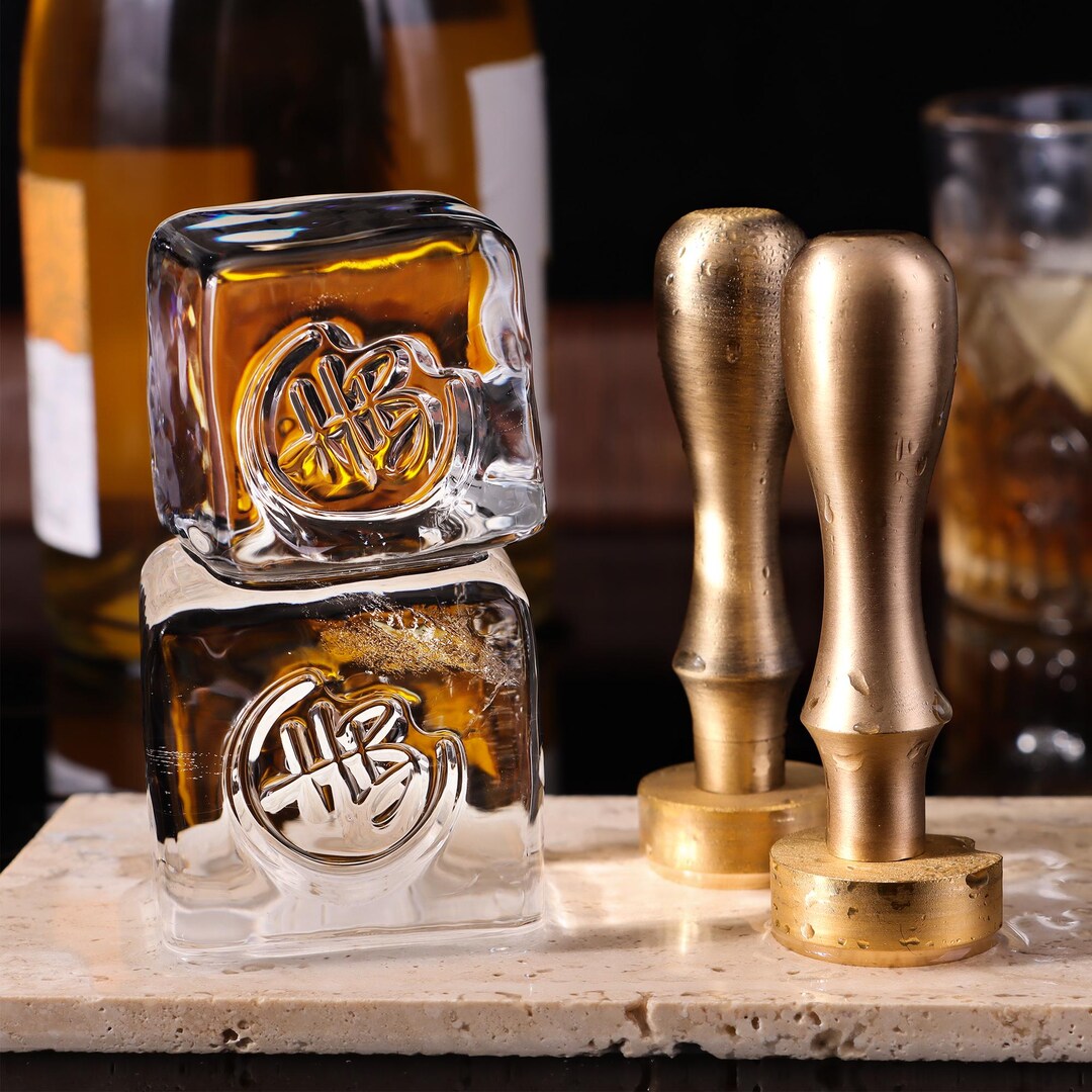 Custom Ice Stamp, Ice Cube Stamp, Ice Stamp, Ice Stamp for Bar ...