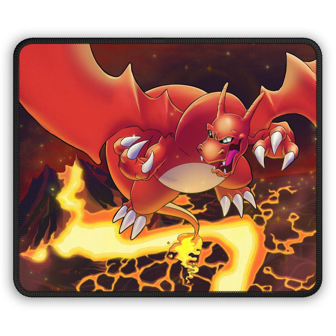 Charizard Unofficial Pokemon Gaming Mouse Pad - Etsy