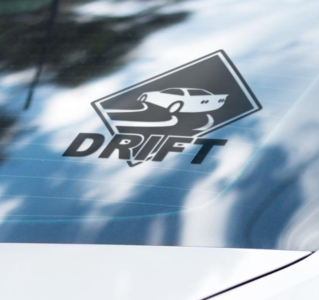 Drift Vinyl Decal - Etsy