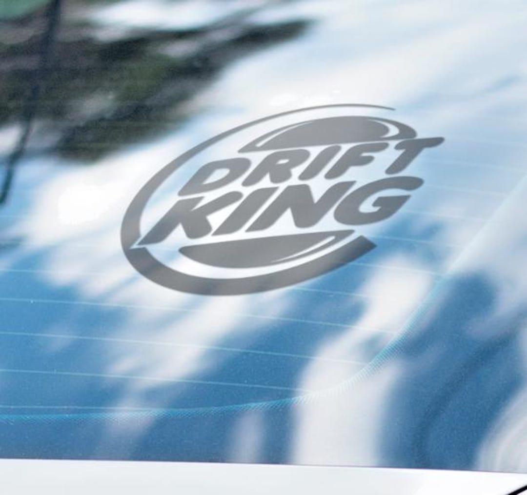 Drift King Vinyl Decal - Etsy