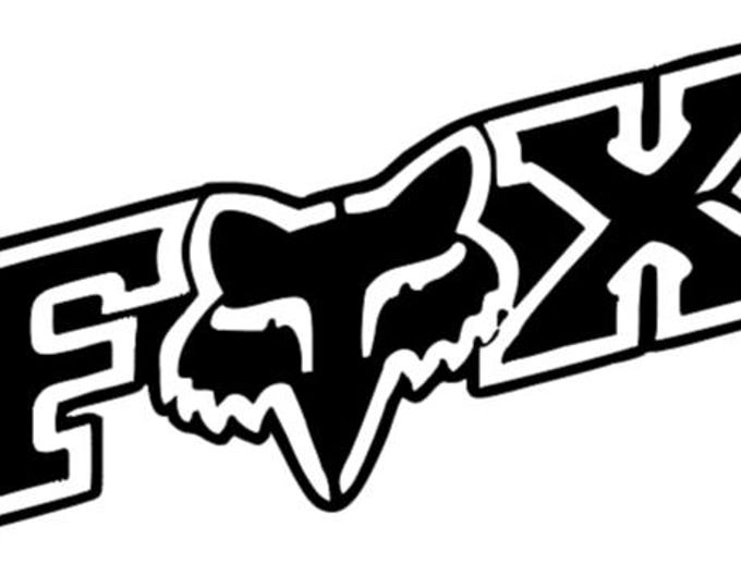 Fox Racing Vinyl Decal - Etsy