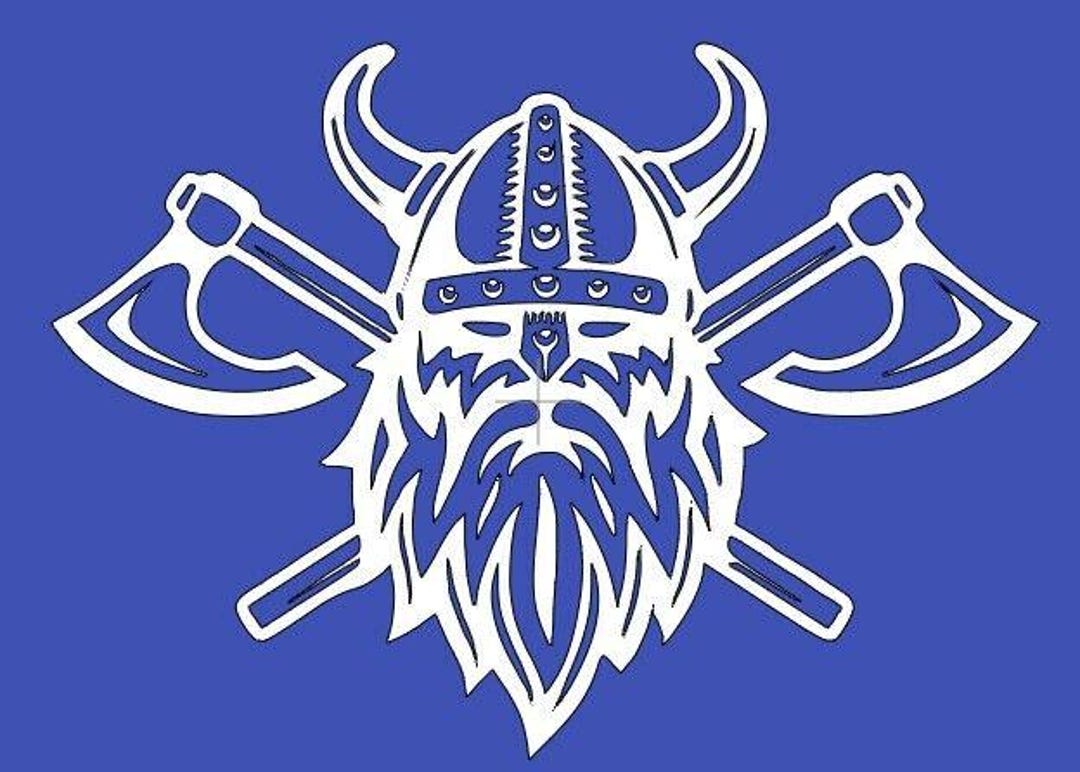 Viking Warrior - VINYL DECAL STICKER - Etsy