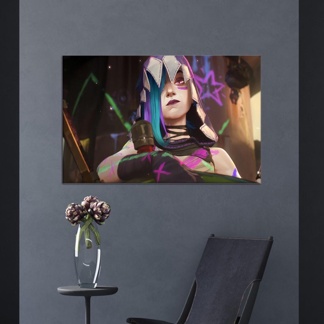 Arcane Poster Decor, Home Decor Wall Art, Digital Print Art, LOL Wall ...
