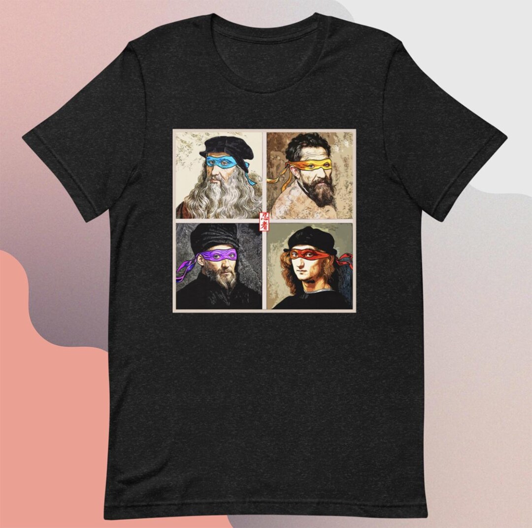Ninja Turtles Renaissance Artists T-shirt - Etsy