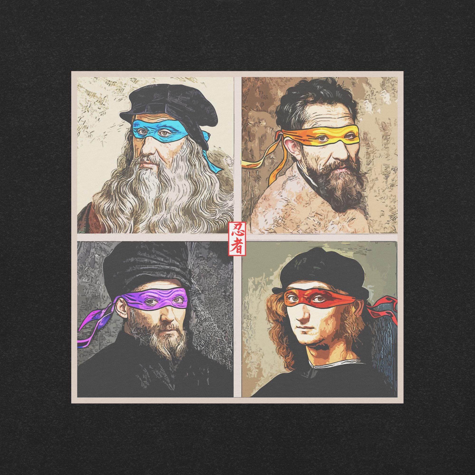 Ninja Turtles Renaissance Artists T-shirt - Etsy
