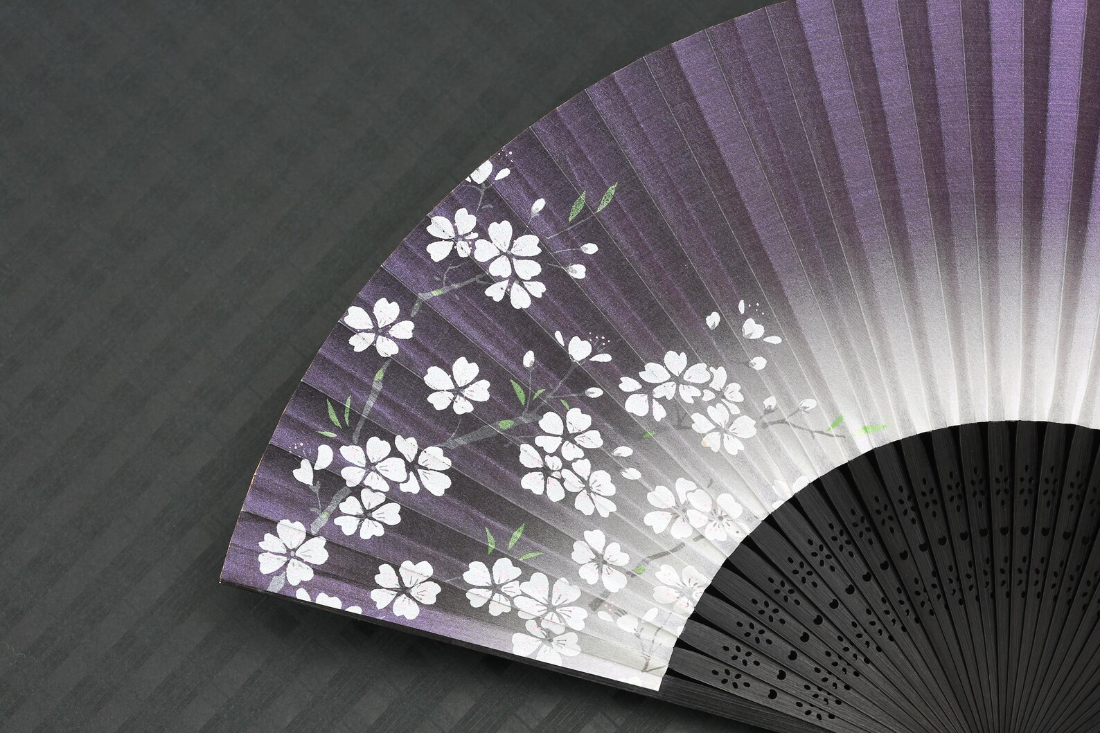 Handmade Cherry Blossom Japanese Sensu Folding Fan, Suehirodo Fans ...