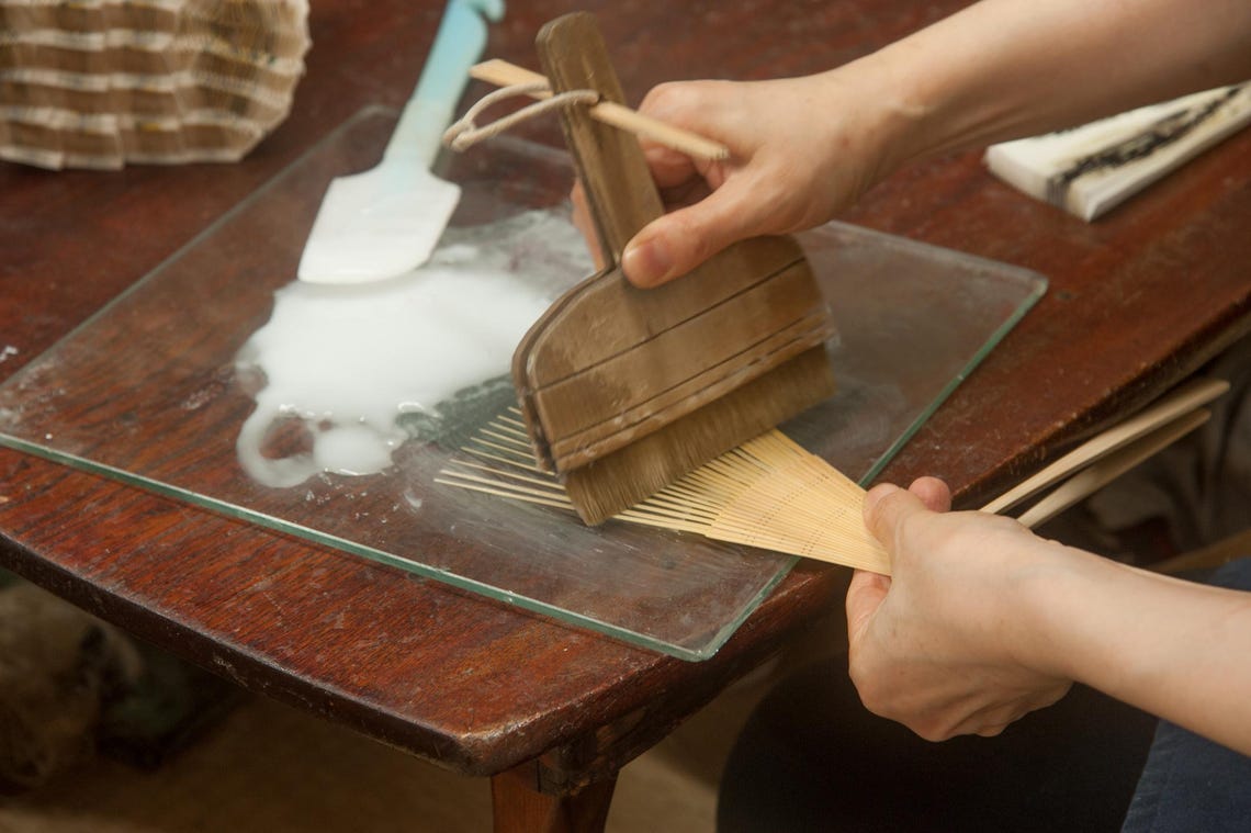 Handmade Cherry Blossom Japanese Sensu Folding Fan, Suehirodo Fans ...