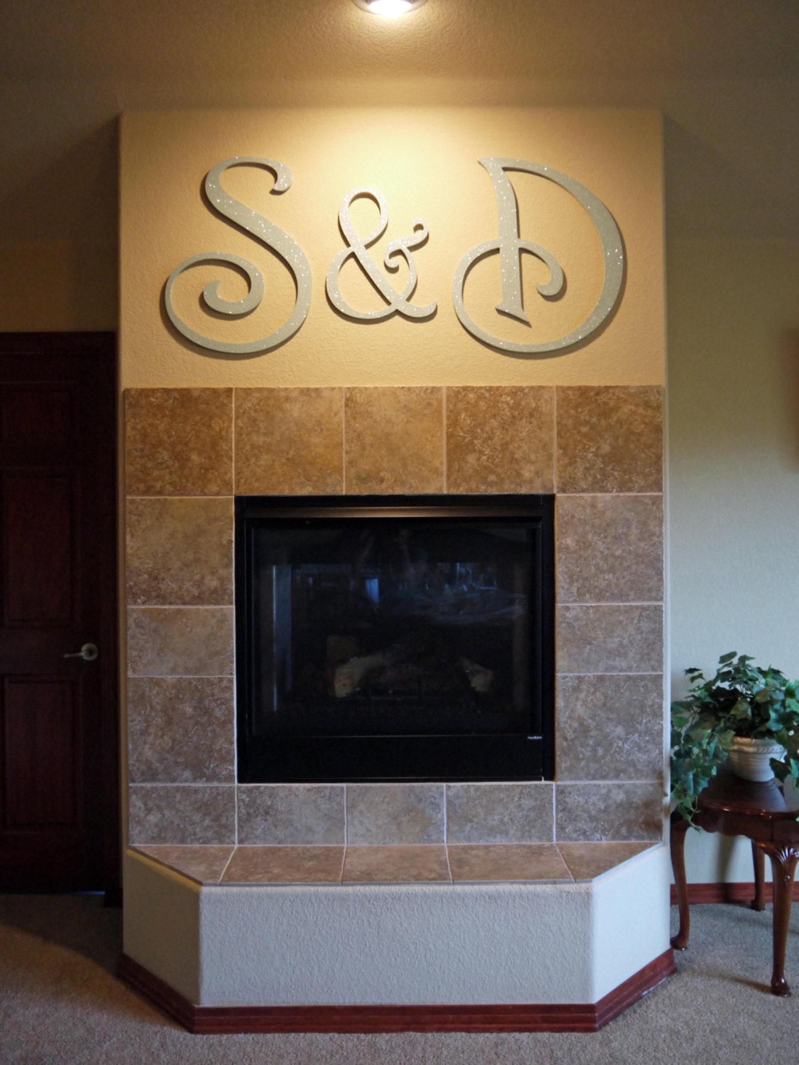 GLITTER and SPARKLE three Piece 24 Inch Wood Wall Letters - Etsy