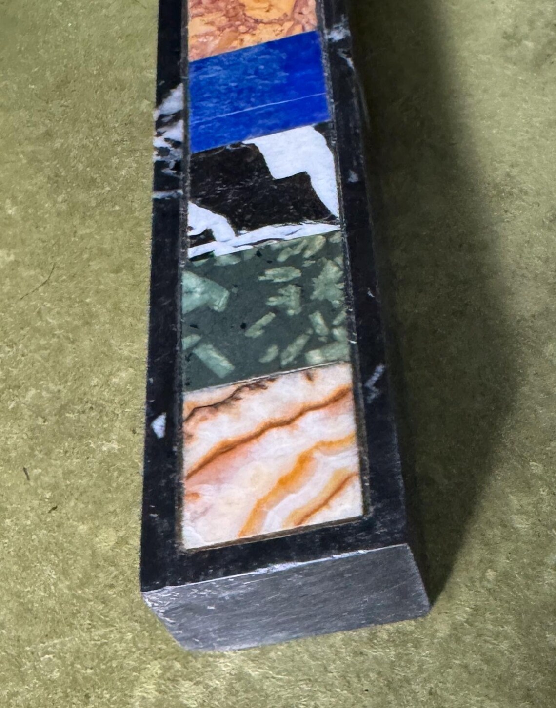 A Vintage Italian Grand Tour Specimen Marble Ruler, 20th Century - Etsy