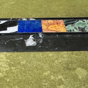 A Vintage Italian Grand Tour Specimen Marble Ruler, 20th Century - Etsy