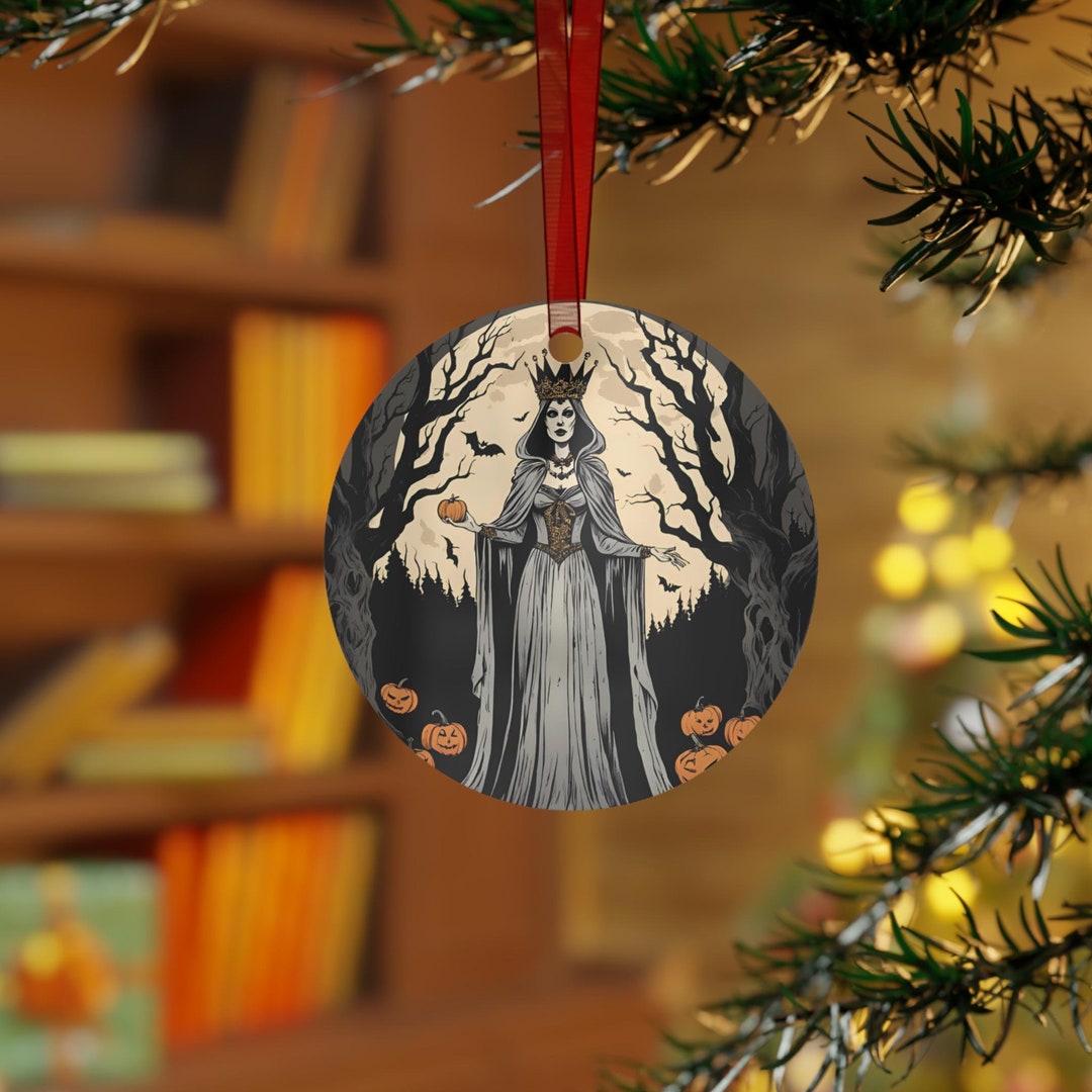 Queen of Halloween Ornament: Spooky Holiday Tree Decor - Etsy