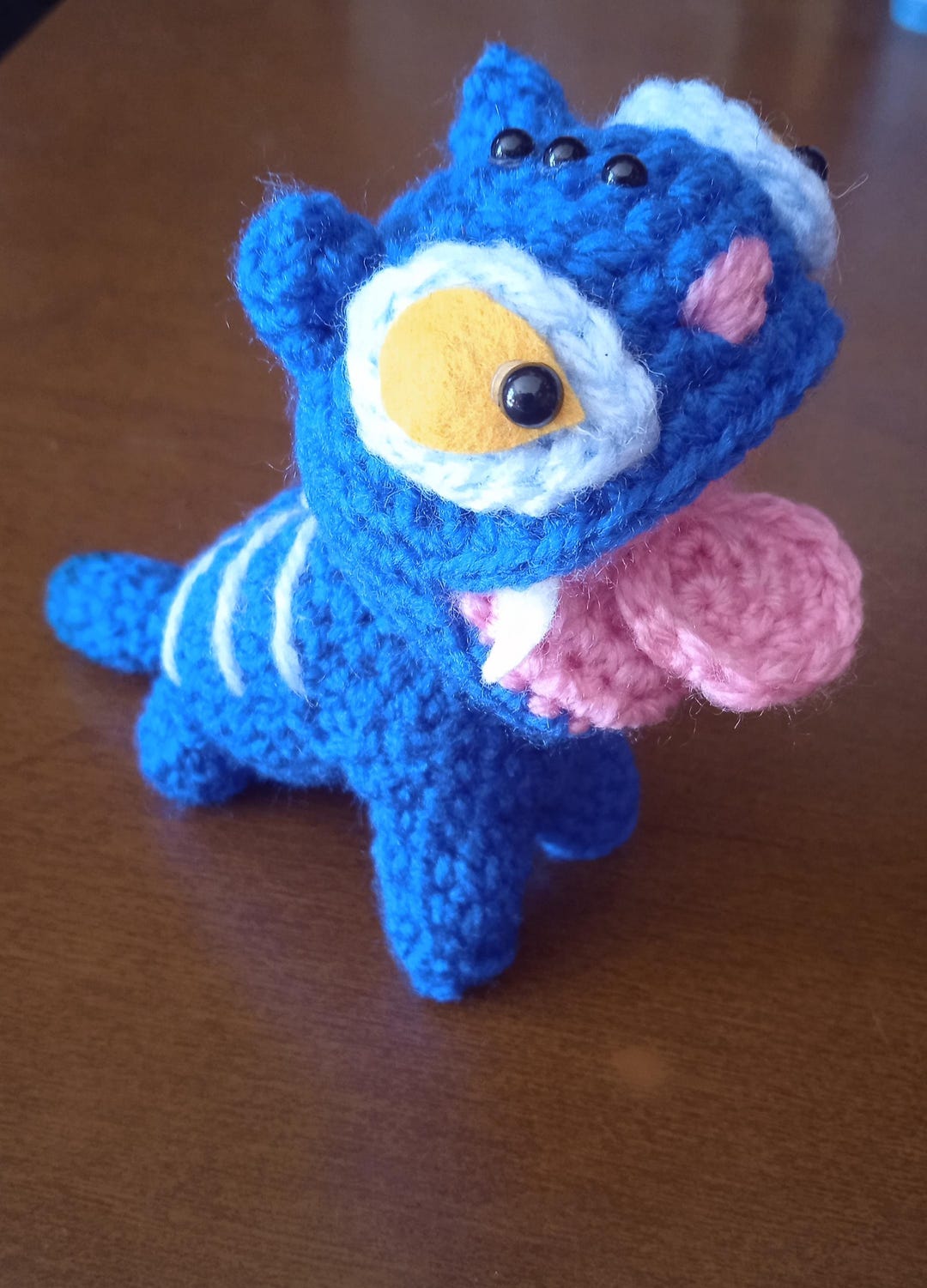 Derpy Tiger Amigurumi Kpop Demon Hunters. Korean Folklore Tiger ...