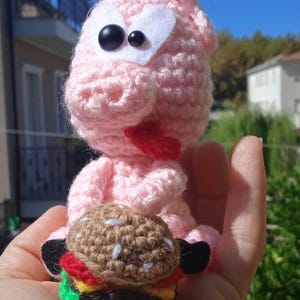 Handmade Sumo Wrestler Minion Amigurumi With Towel and Sandals 13 Cm ...