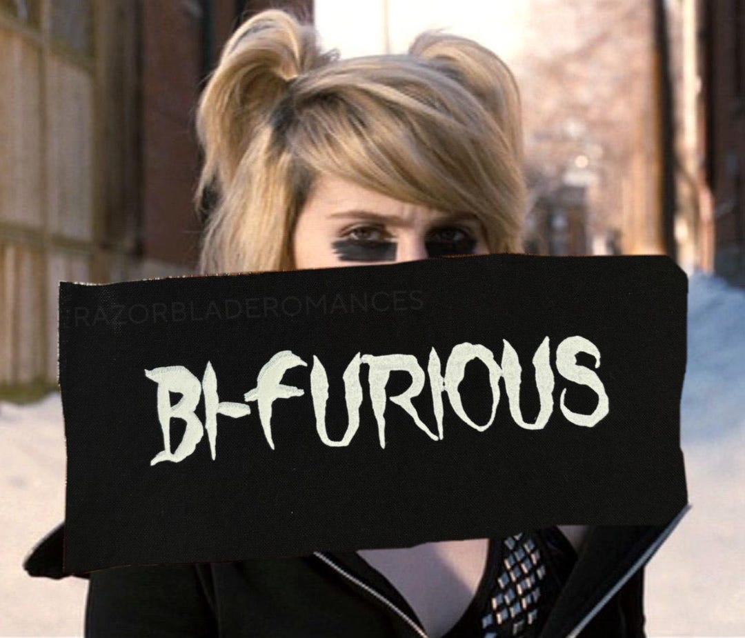 Bi-furious Patch | Scott Pilgrim VS the World, Roxy Richter, Bisexual ...