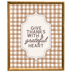 Thanksgiving Printable Gallery Wall Art Bundle | 11 Print at Home ...