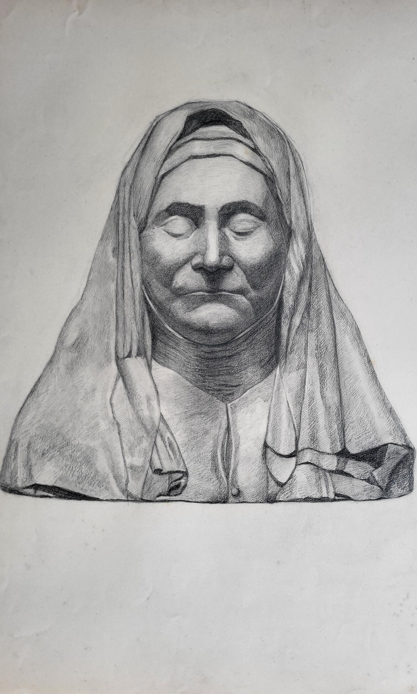 Original Antique Drawing C.1930 Graphite Drawing, Professional Artist ...