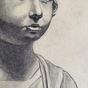 Original Graphite Artwork C.1930 Graphite Drawing, Professional Artist ...