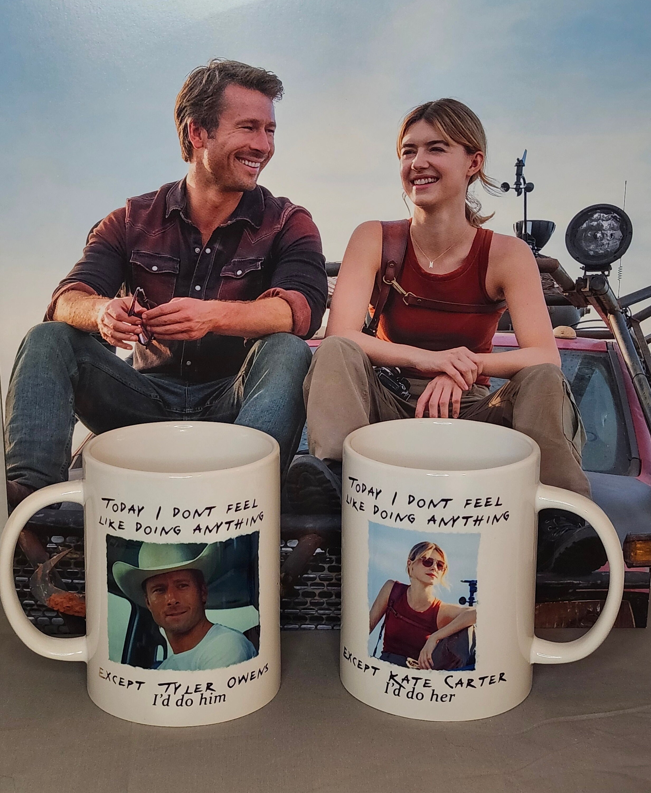 Kate Carter and Tyler Owens Twisters Inspired Coffee Cups - Etsy