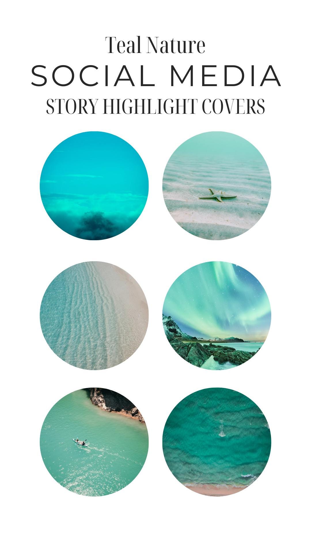 Nature IG Highlight Covers - Nature-themed IG Icons | Eco-friendly ...