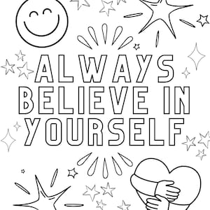 Fun 10 Pack Coloring Pages Bundle | Instant Download | Kids & Adults ...
