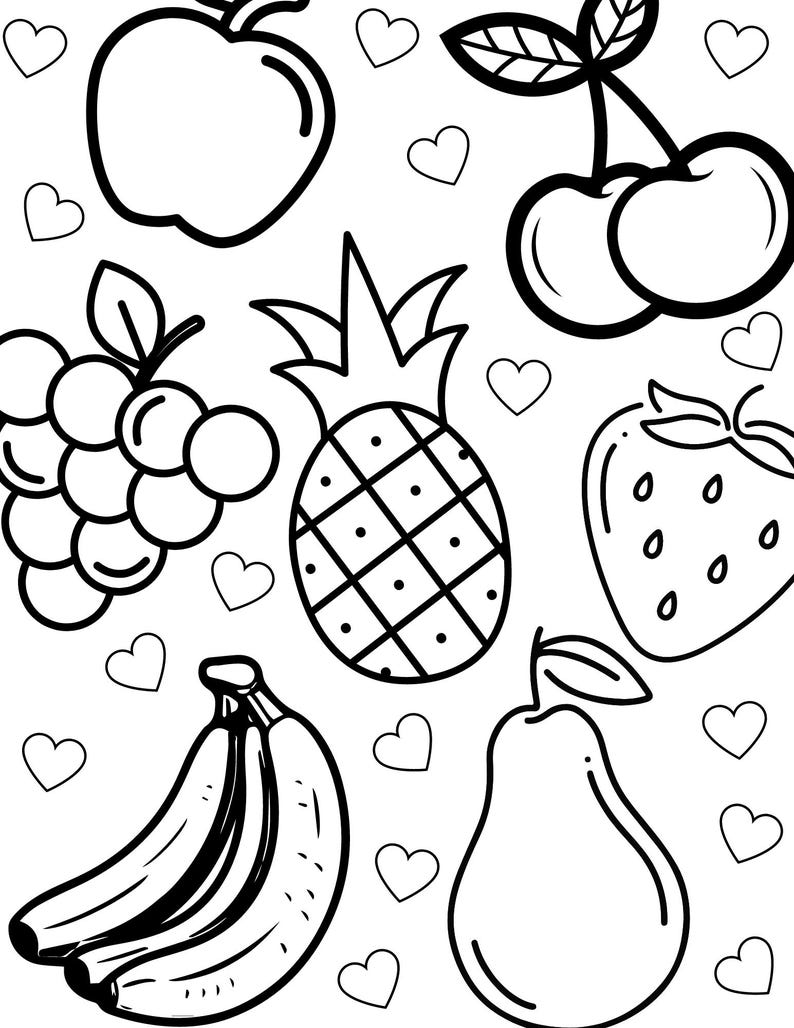 Fun 10 Pack Coloring Pages Bundle | Instant Download | Kids & Adults ...