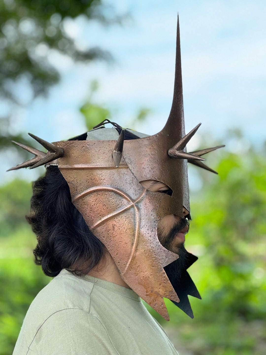 Witch King Helmet, Lord of the Ring Nazgul Helmet, Medieval Helmet King ...