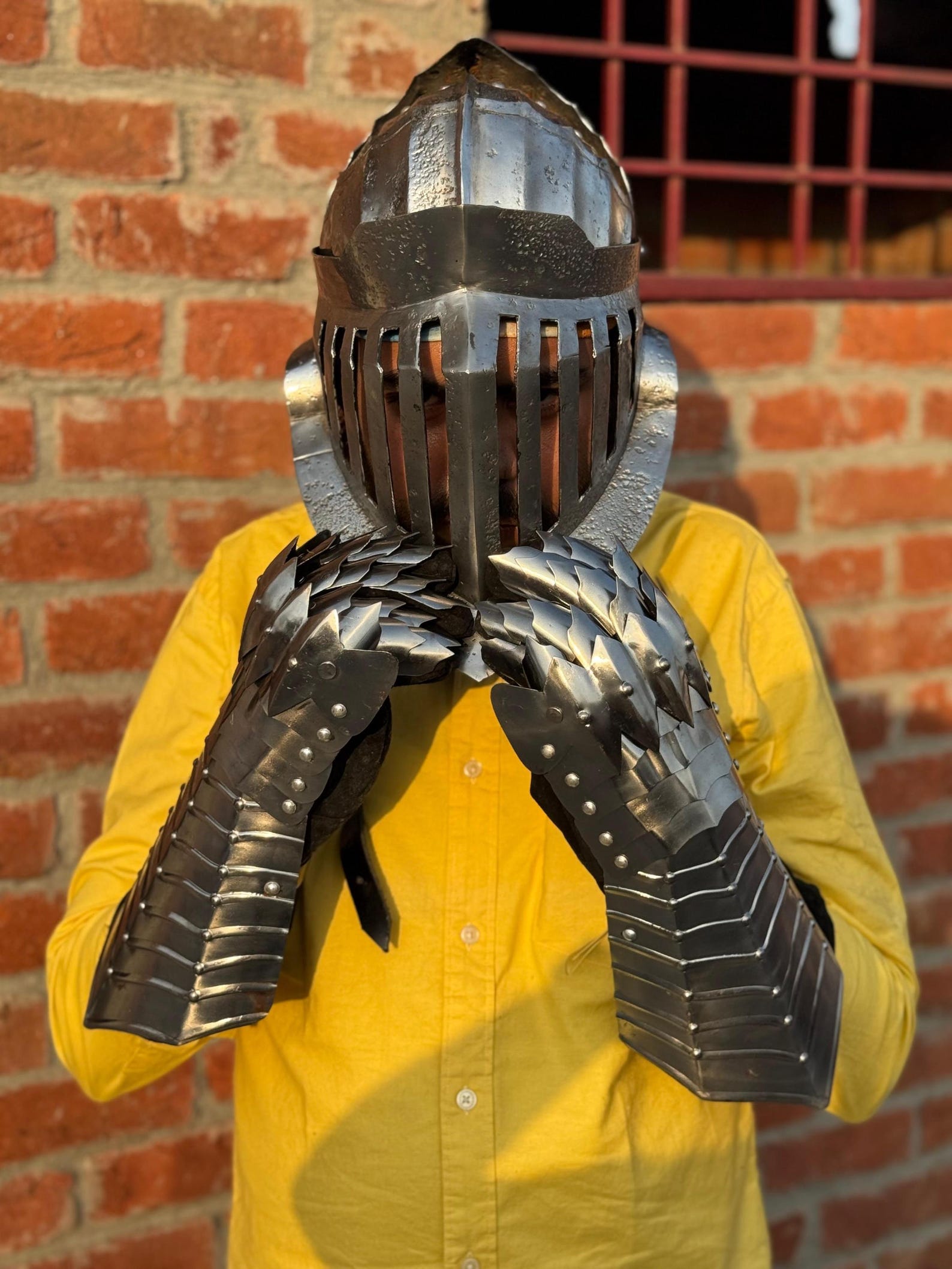 Medieval Larp Armor Dark Souls Inspired Helmet Alva Knight Helmet ...