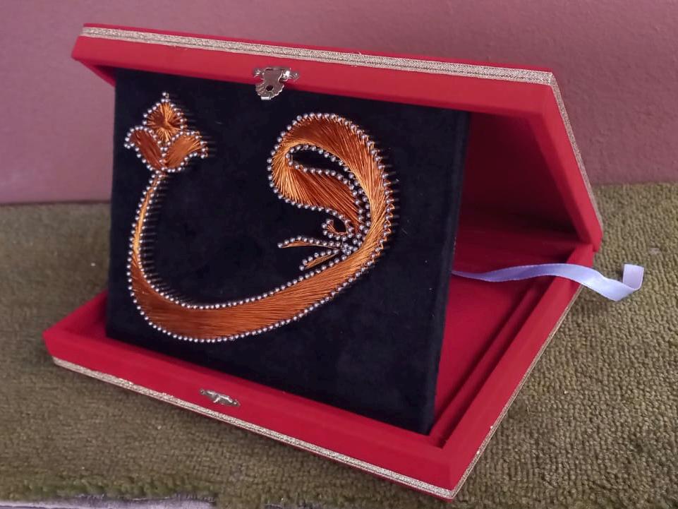 The Arabic Elif and Vav Letters-showing an Artists Great Capacity on ...