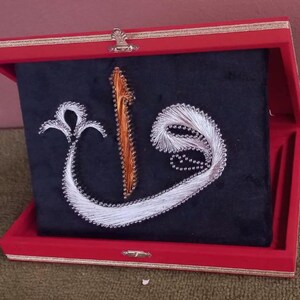 The Arabic Elif and Vav Letters-showing an Artists Great Capacity on ...