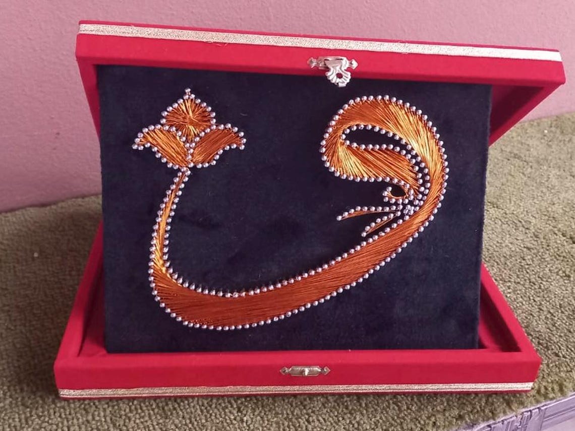 The Arabic Elif and Vav Letters-showing an Artists Great Capacity on ...