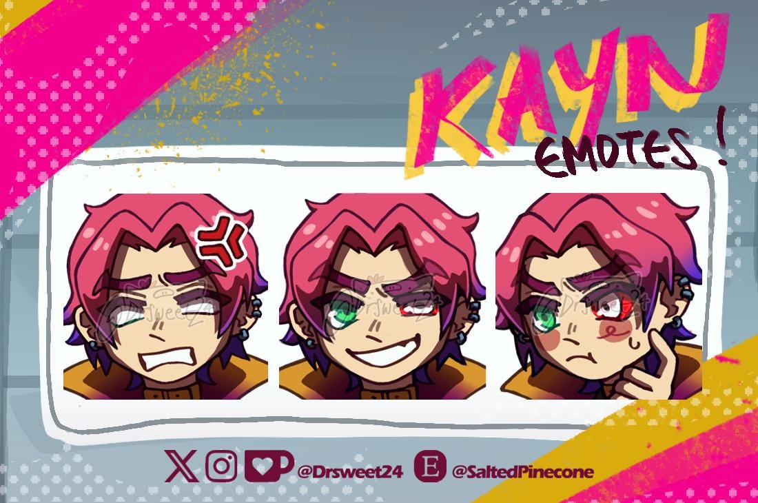 Heartsteel Kayn | League of Legends Emote | Twitch Discord Youtube - Etsy