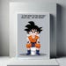 Chibi Goku Toilet Art, Funny Bathroom Decor, Dragon Ball Bathroom Print ...