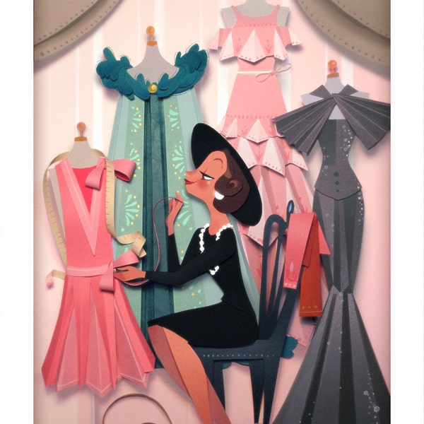 Coco Chanel Wall Art - Etsy