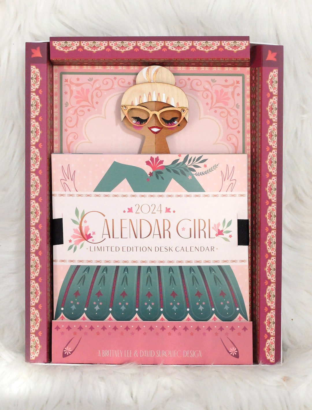 2024 Calendar Girl 309 of 500 Blonde With Glasses - Etsy