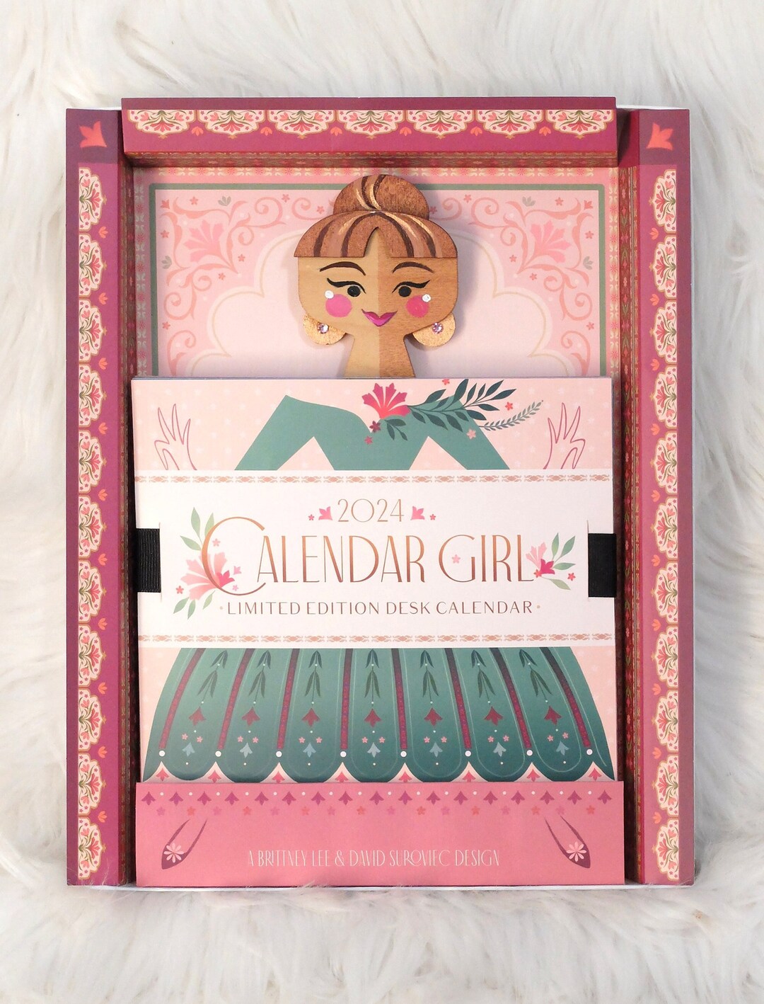 2024 Calendar Girl 366 of 500 Redhead With Earrings - Etsy